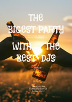 Party Poster Maker - Design Your Own Party Posters | FotoJet