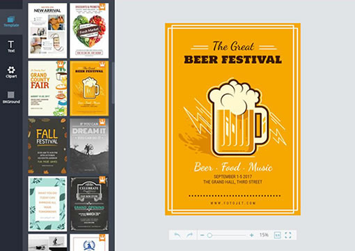 Design Your Own Festival Posters Online for Free | FotoJet