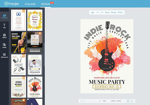 Free Music Posters - Design a Custom Music Poster Online With the Templates