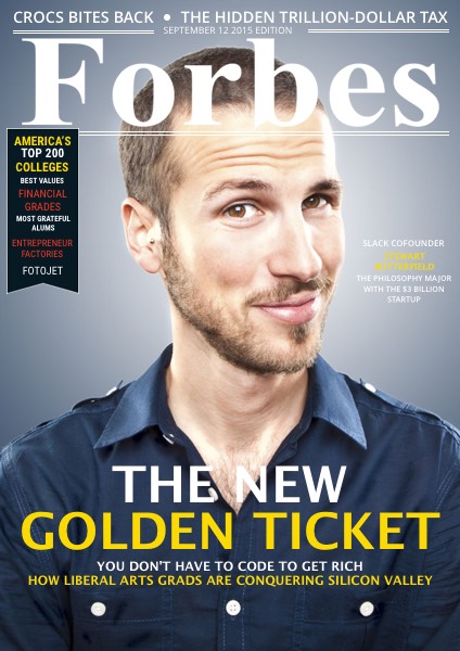 Business Forbes Magazine Cover Design Template FotoJet